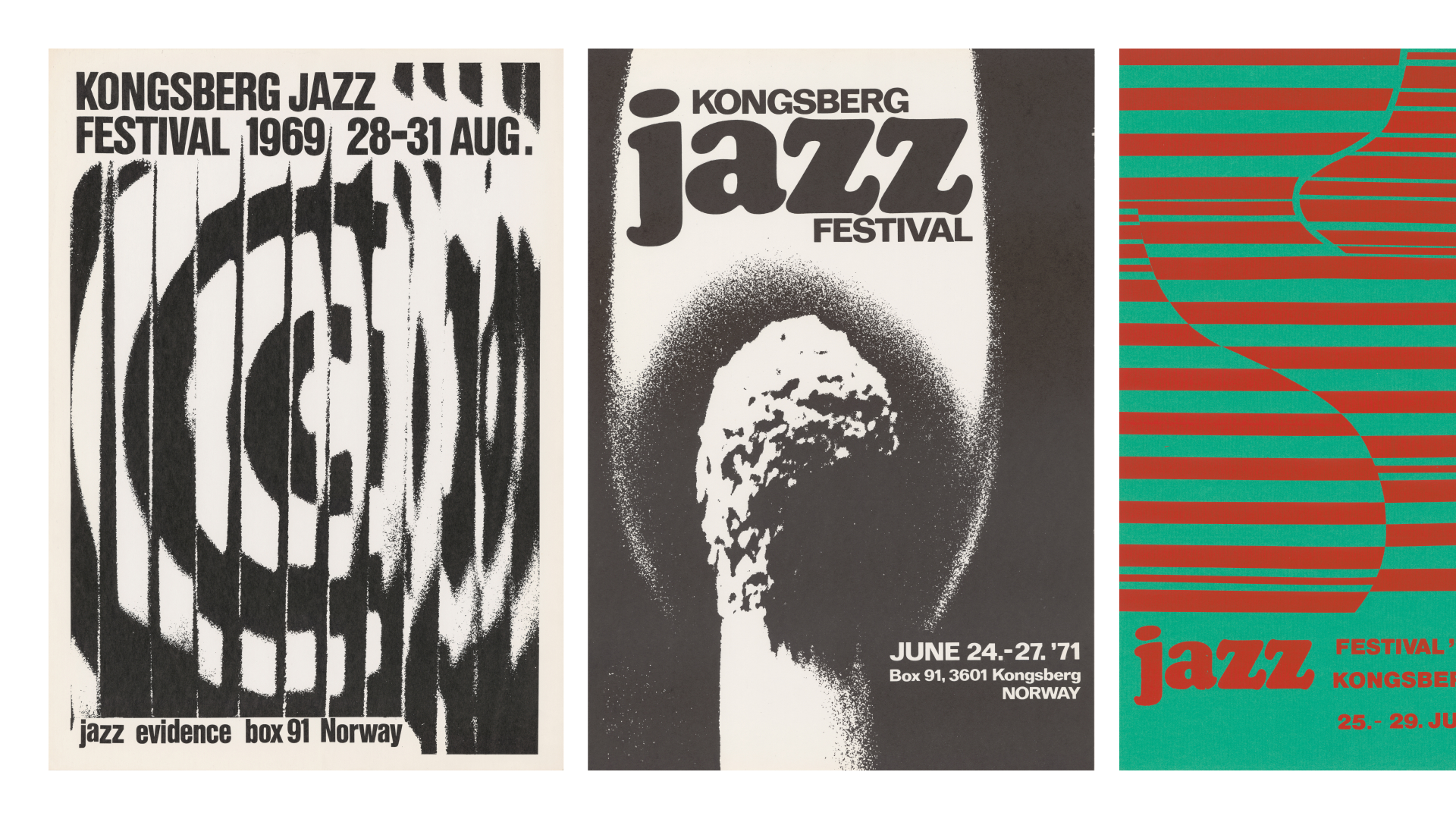 Exhibition: Kongsberg Jazz Festival 1964 – 2024: A design history ...